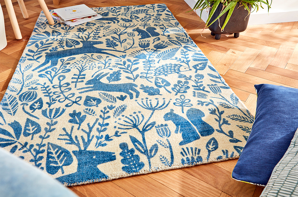 Blue Rugs | Navy & Teal Rugs | Scion Living