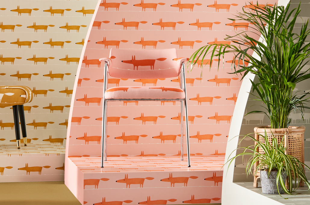 Scion Midi Fox Wallpaper Collection | Scion Living
