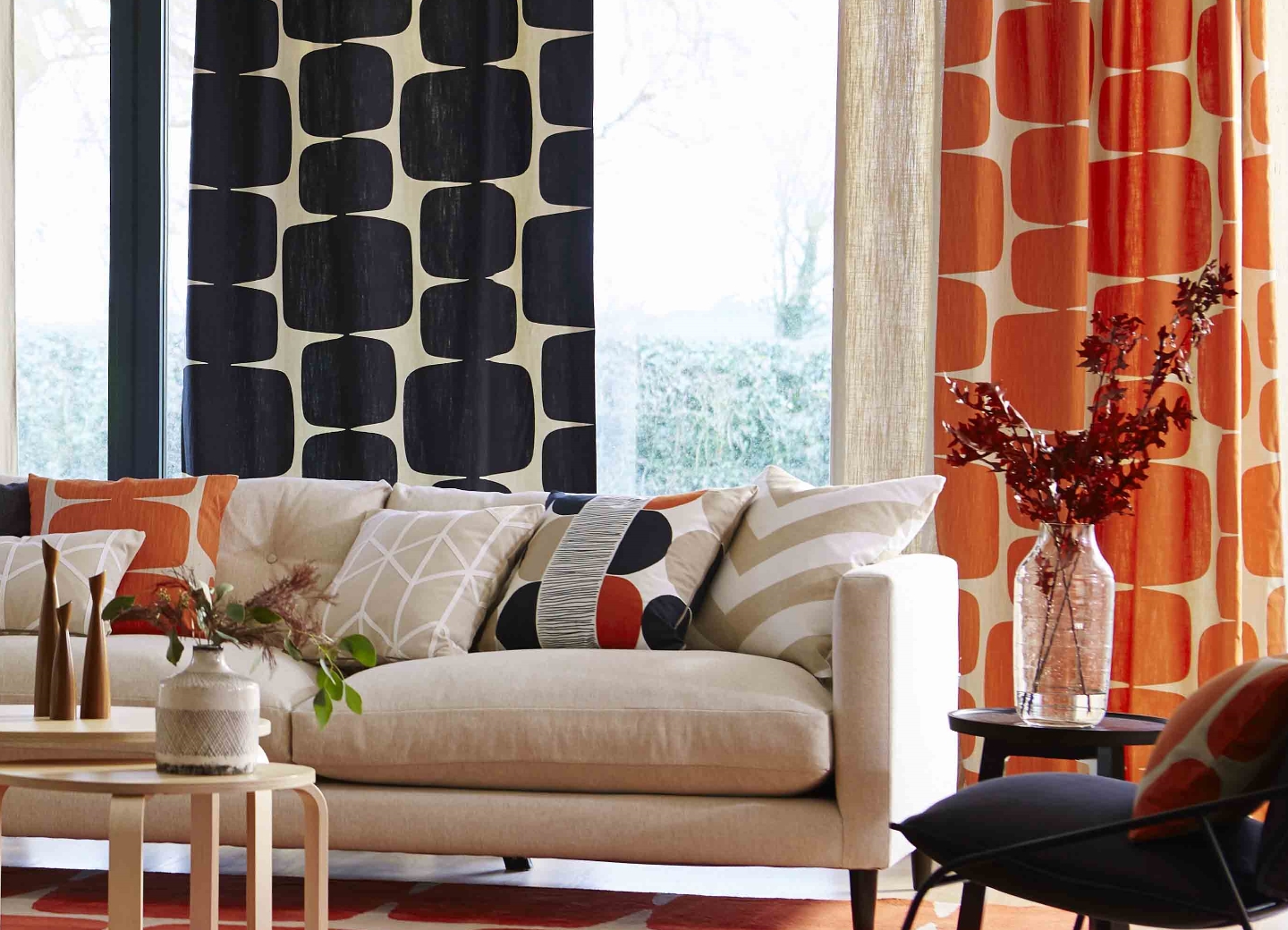 Geometric Fabric | Modern Contemporary Fabric |Scion Living