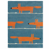 Mr Fox Rugs in Silver | Scion Living