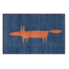 Mr Fox Door Mat Homeware in Navy | Scion Living
