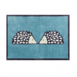 Kissing Spike Door Mat Homeware in Turquoise | Scion Living