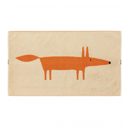 Mr Fox Bath Mat Homeware in Tangerine | Scion Living