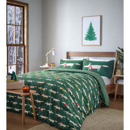 Mr Fox Christmas Bedding in Mistletoe| Scion Living