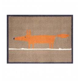 Mr Fox Door Mat Homeware in Brown | Scion Living
