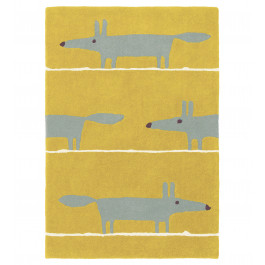 Mr Fox Rugs in Mustard | Scion Living
