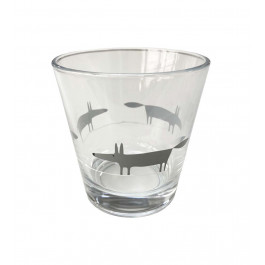 Mr Fox Glass Tumbler in Grey| Scion Living