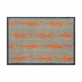 Running Mr Fox Door Mat in Brown | Scion Living