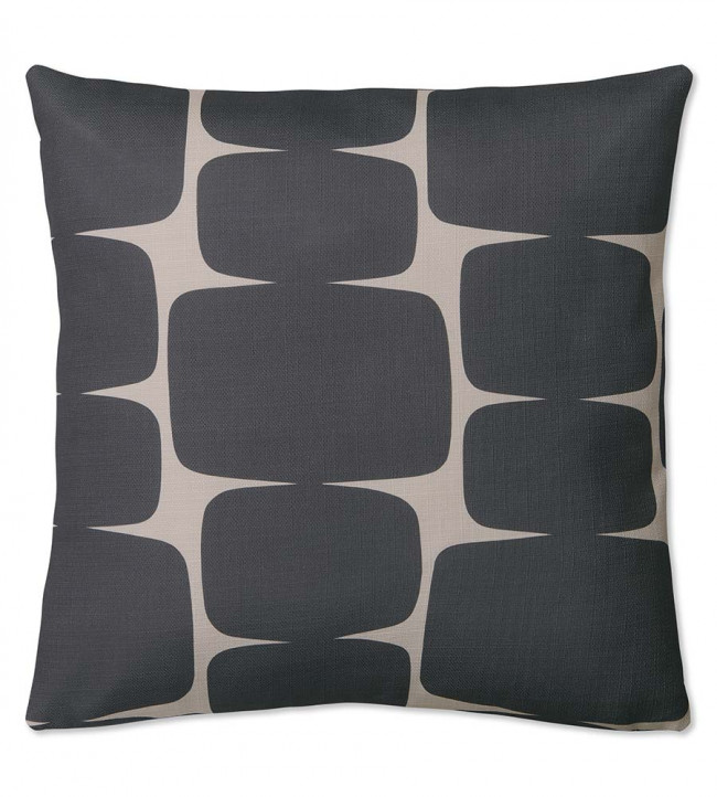 Lohko Outdoor Cushion in Liquorice| Scion Living