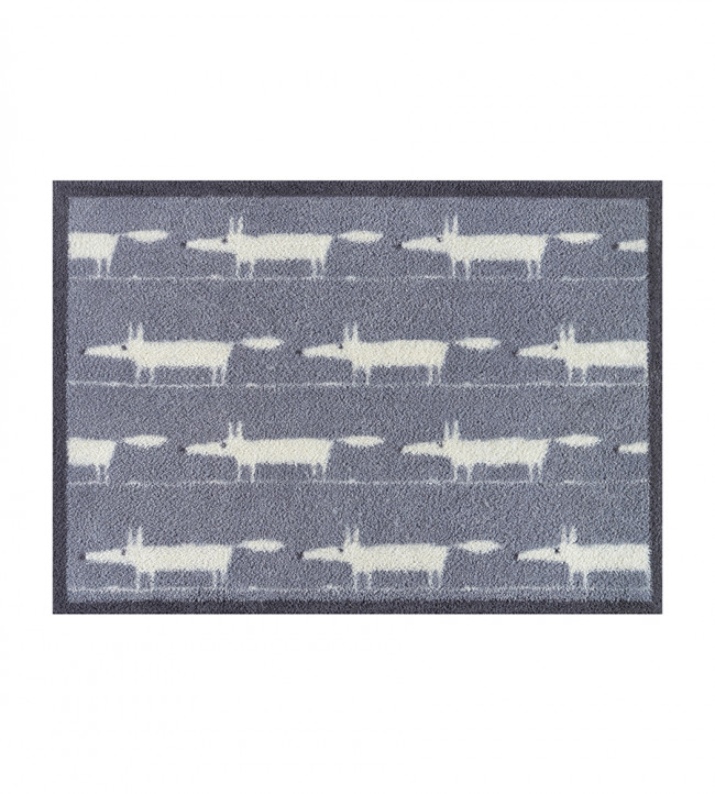 Running Mr Fox Door Mat in Grey | Scion Living