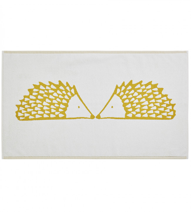 Spike Bath Mat Homeware in Mustard | Scion Living
